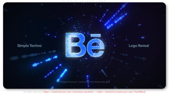 Simple Techno Logo, After Effects Project Files | VideoHive
